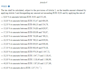 Do EU officials pay tax?
